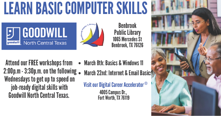 Home | Benbrook Public Library