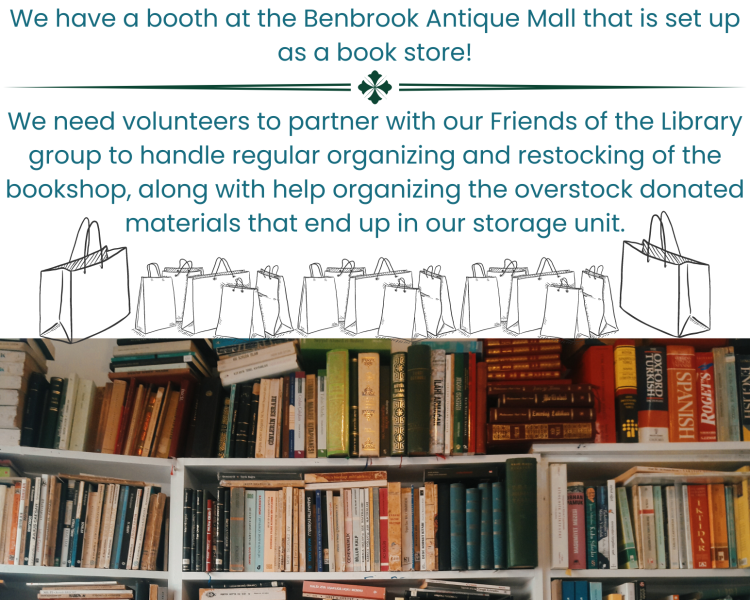 Volunteering | Benbrook Public Library